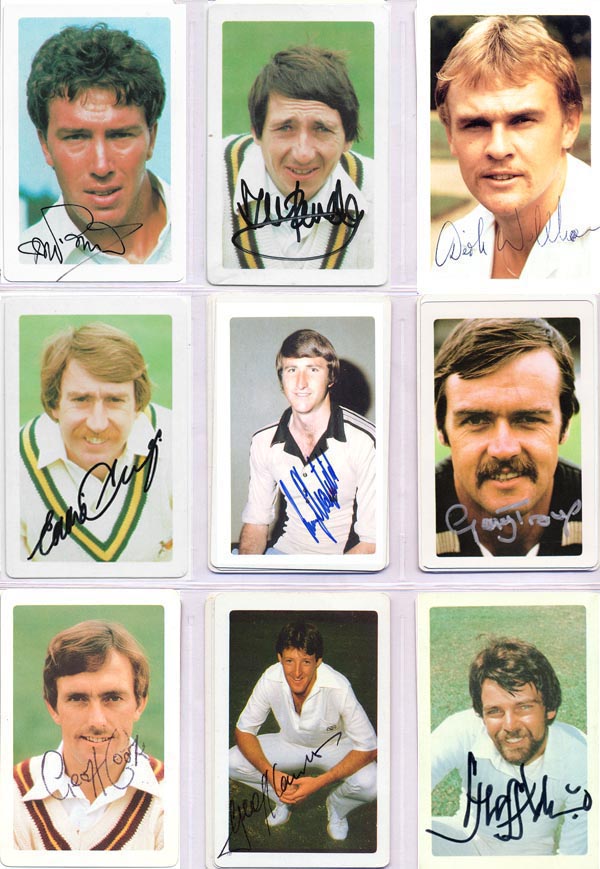 NAZIM'S CRICKET PAGE (Cigarette/Trading Cards)