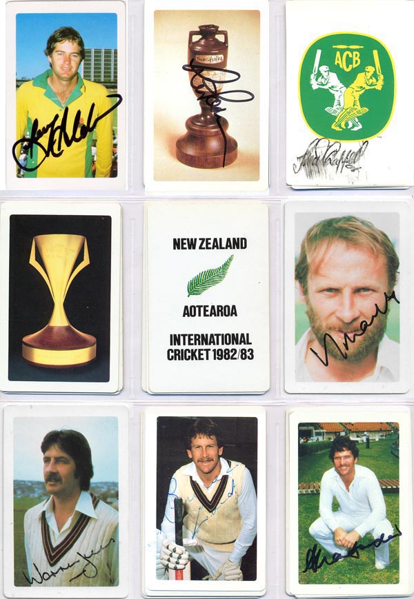 NAZIM'S CRICKET PAGE (Cigarette/Trading Cards)