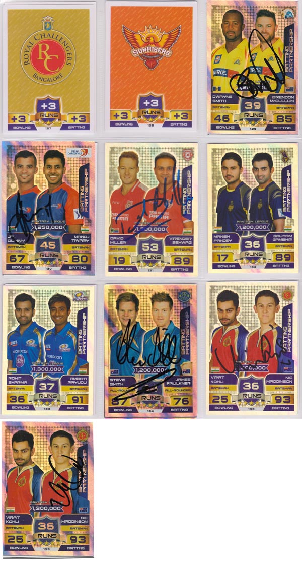 NAZIM'S CRICKET PAGE (Cigarette/Trading Cards)