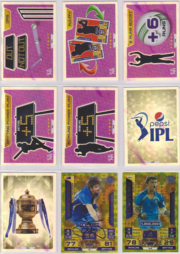 NAZIM'S CRICKET PAGE (Cigarette/Trading Cards)