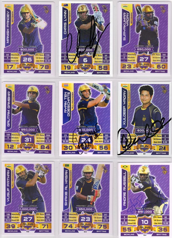 NAZIM'S CRICKET PAGE (Cigarette/Trading Cards)